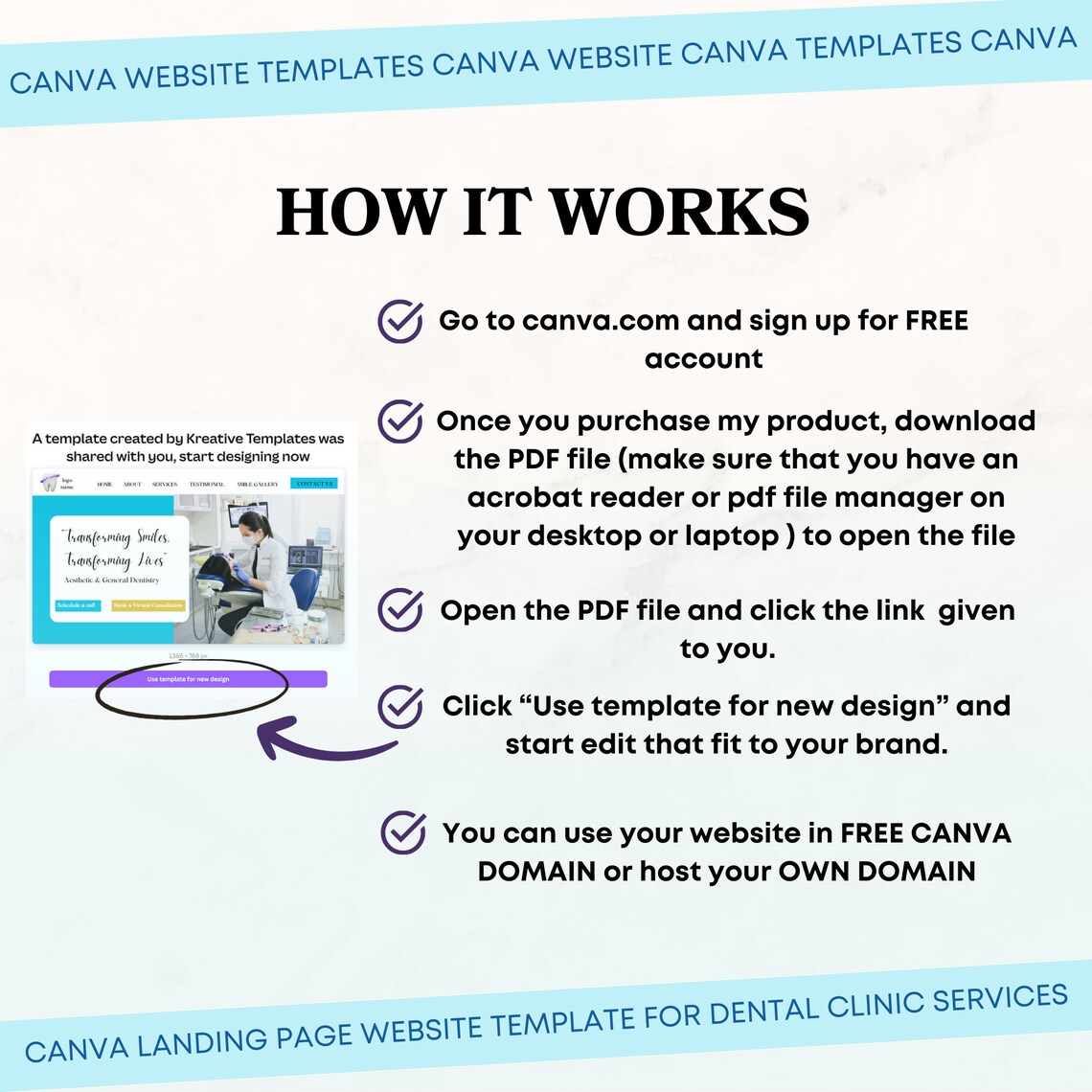 Dental Clinic Website Template Dental Website Healthcare Website Landing Page Sales Page Medical ...