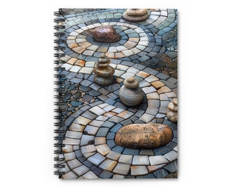 Ikigai Journal - Ruled Line, Japanese Zen Inspired Notebook, Artsy Gift ...