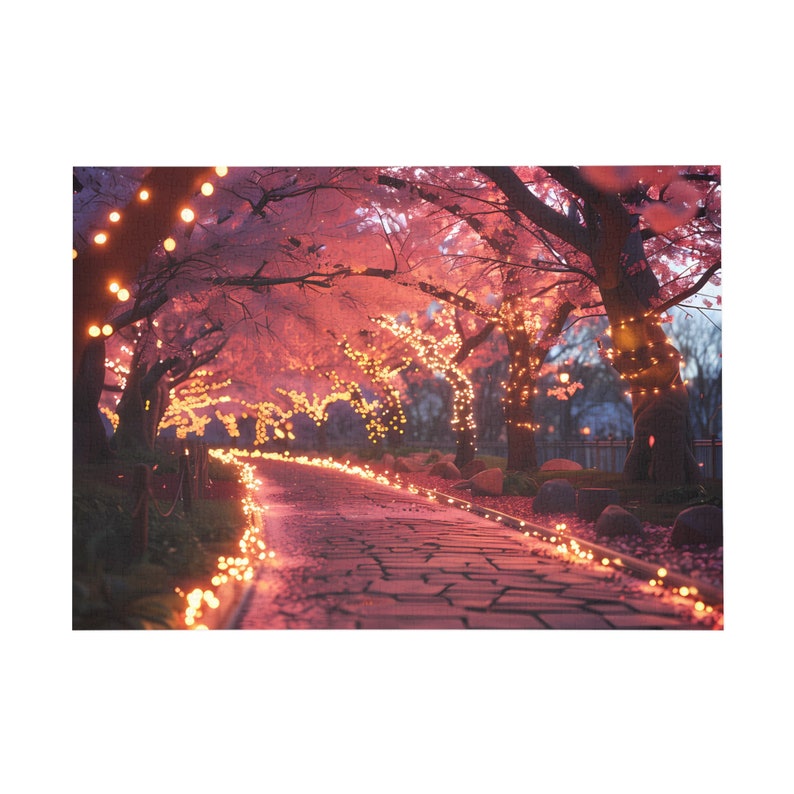 Cherry Blossom Jigsaw Puzzle - Options From 96 to 1000 Pieces - Ideal ...