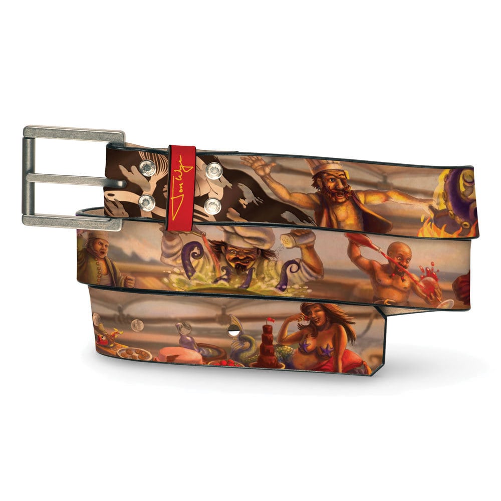 Pirate Chefs Leather Belt Mens Belt Pirate Belt Leather | Etsy