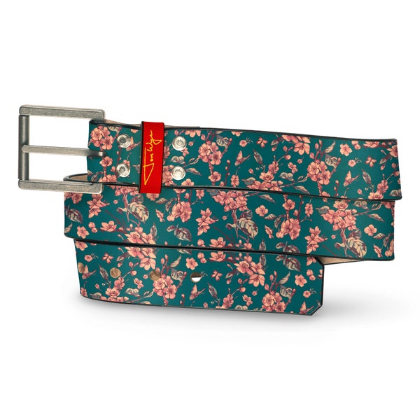 Floral Leather - Etsy