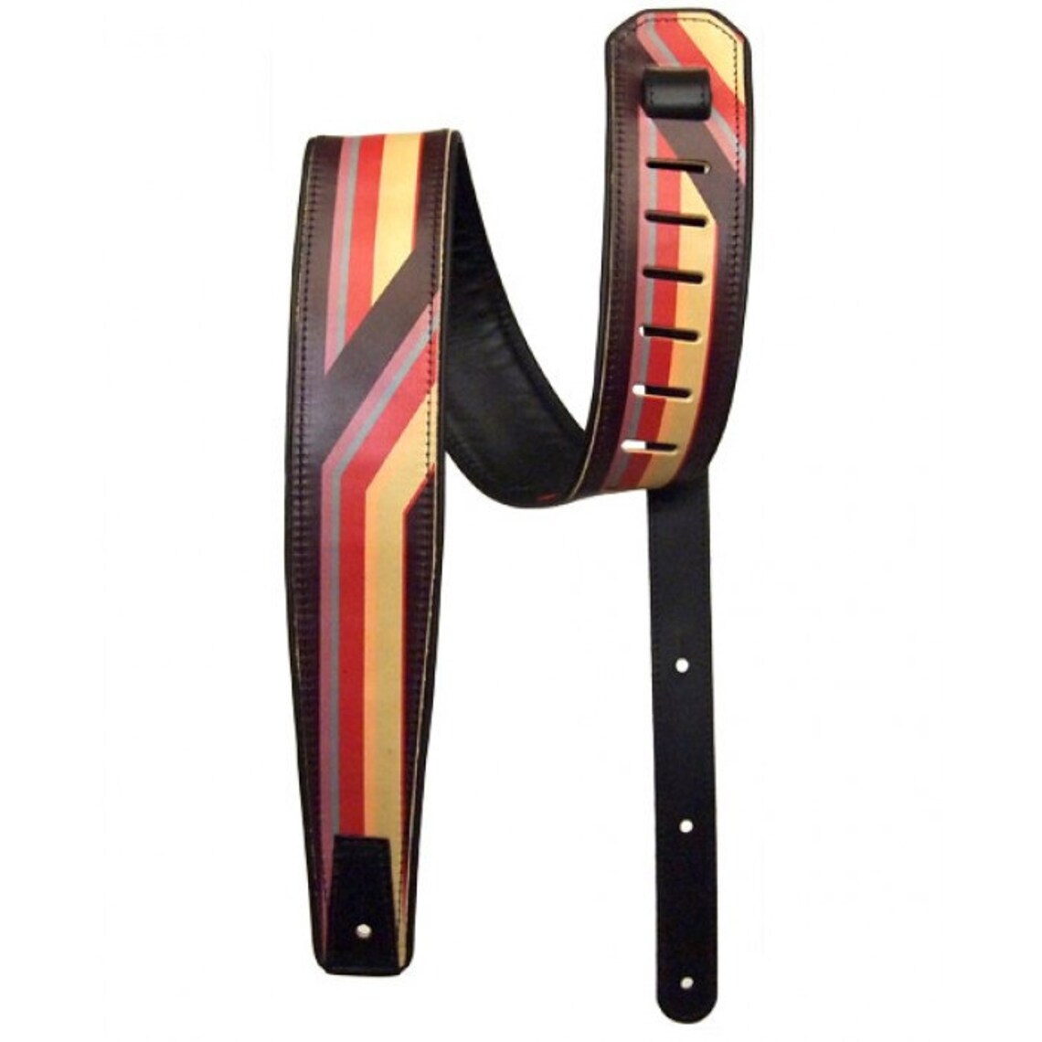 Straight Stripe Guitar Strap - Etsy