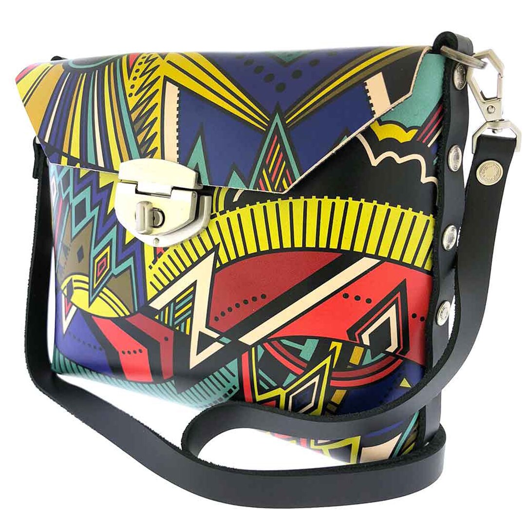 Battle Puffin Tall Leather Crossbody Clutch - Etsy