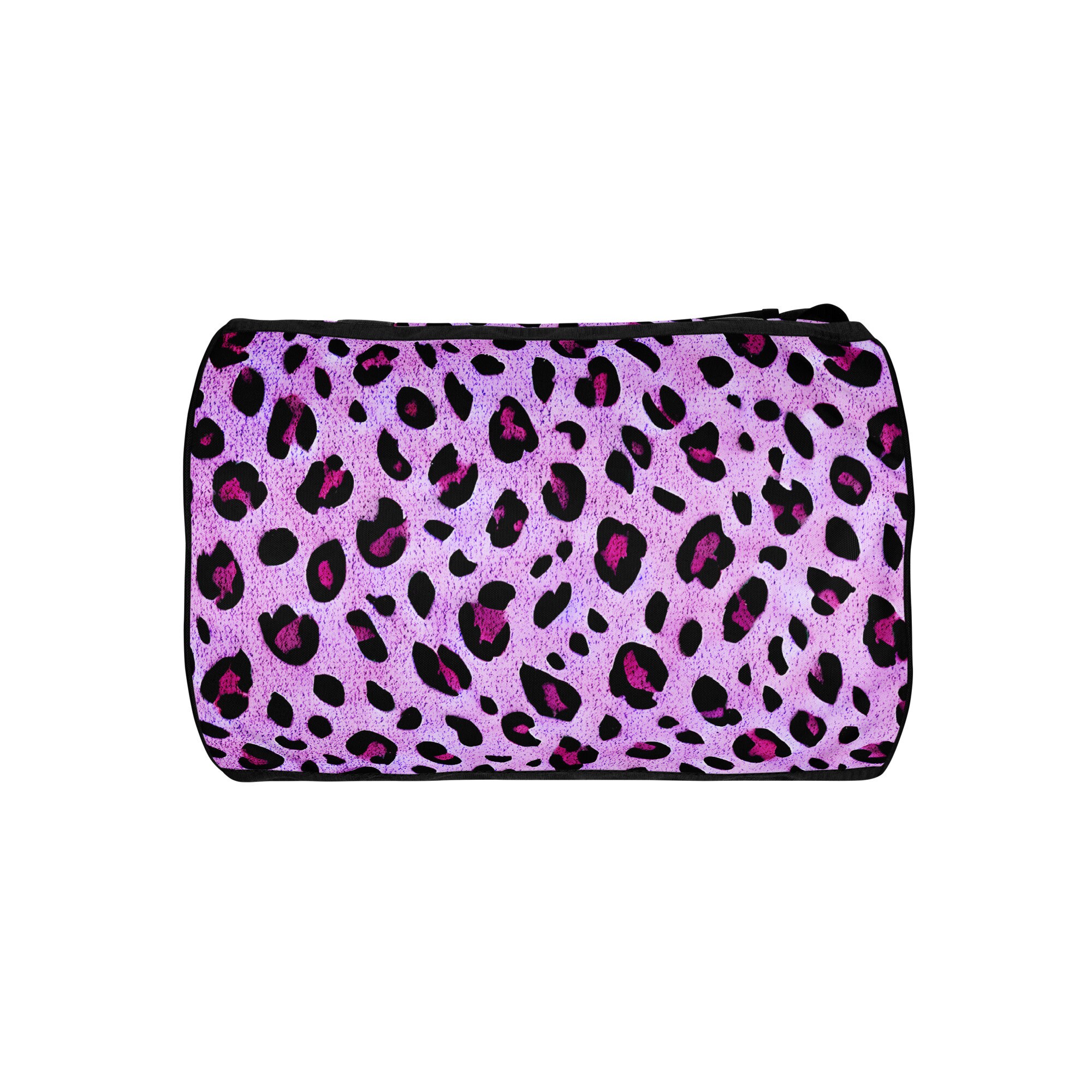 Purple Leopard Print Duffle Bag Stylish, Spacious, and Perfect for ...