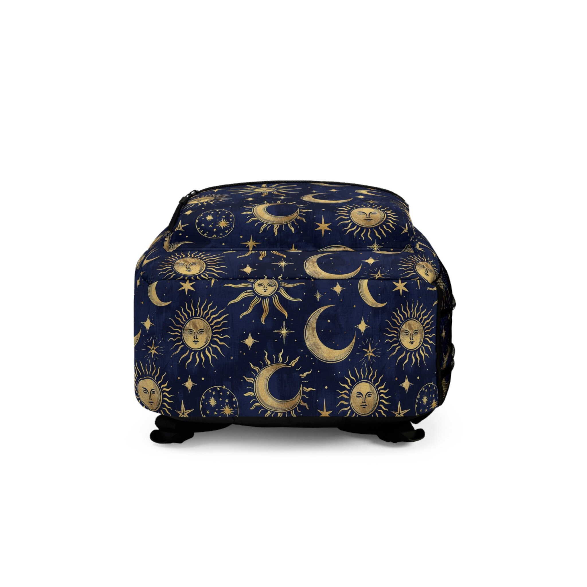 Sun, Moon, and Star Backpack Celestial Book Bag for School and Travel ...