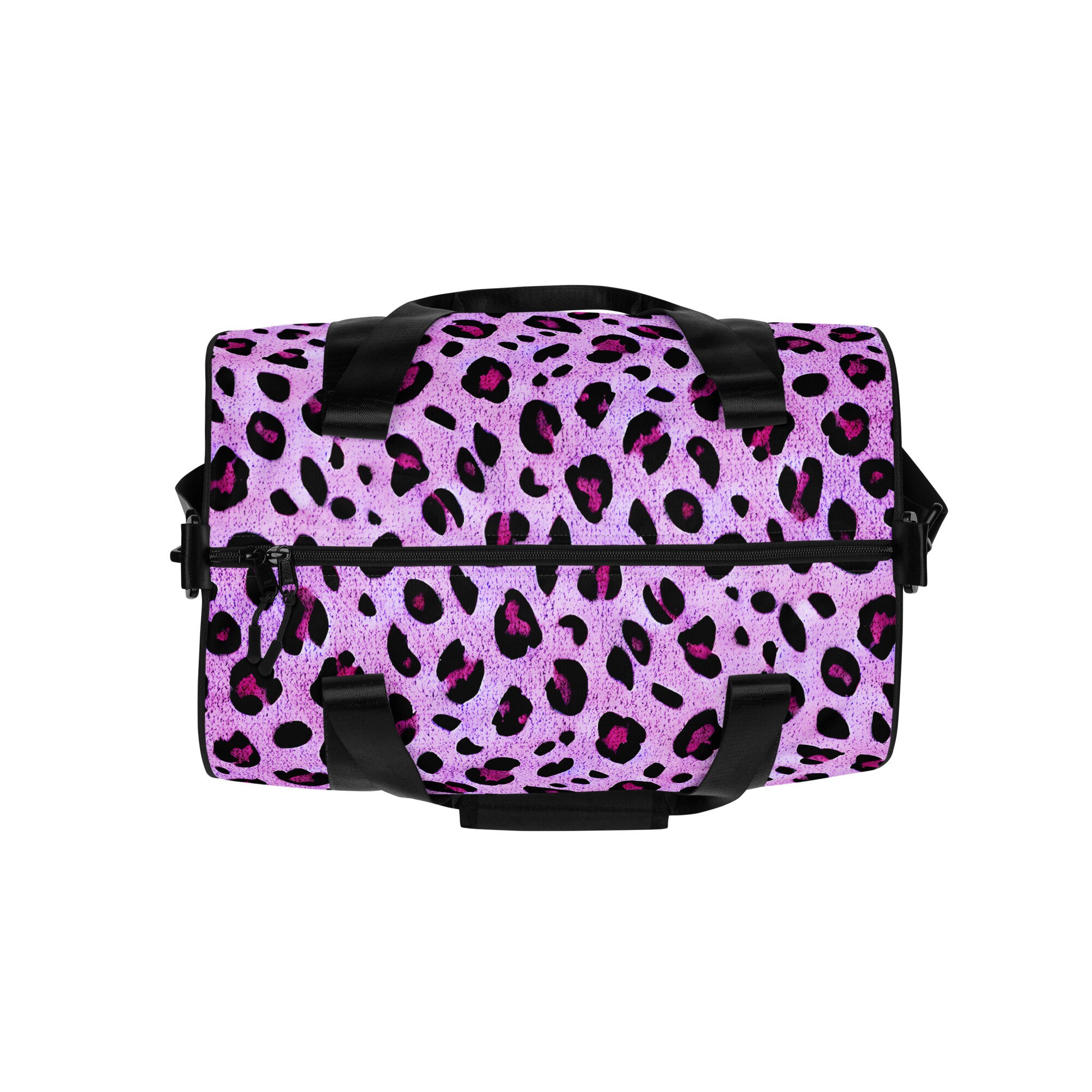 Purple Leopard Print Duffle Bag Stylish, Spacious, and Perfect for ...