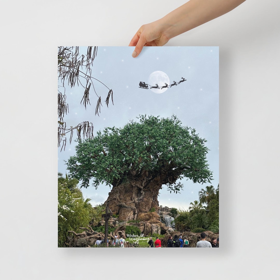 Christmas Eve Tree of Life Poster - Etsy