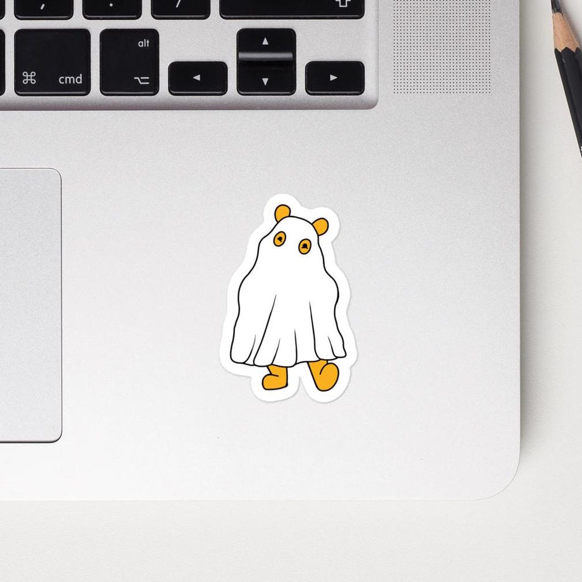 Winnie the Pooh Ghost Sticker - Etsy