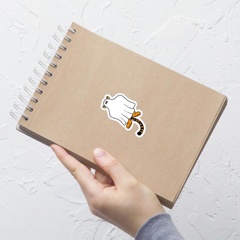 Ghost Tigger Sticker - Etsy