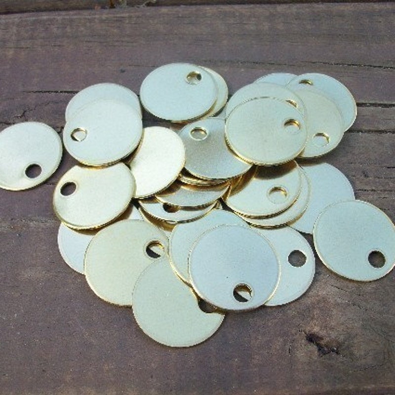 Brass Disc - Etsy UK