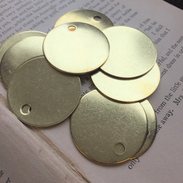 Brass Discs - Etsy