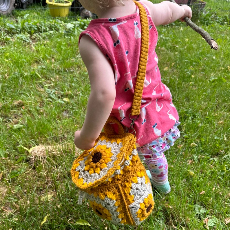 MINI Sunflower Backpack PDF Pattern With Adjustable AND Removeable ...