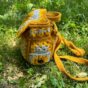 MINI Sunflower Backpack PDF Pattern! With Adjustable AND Removeable ...