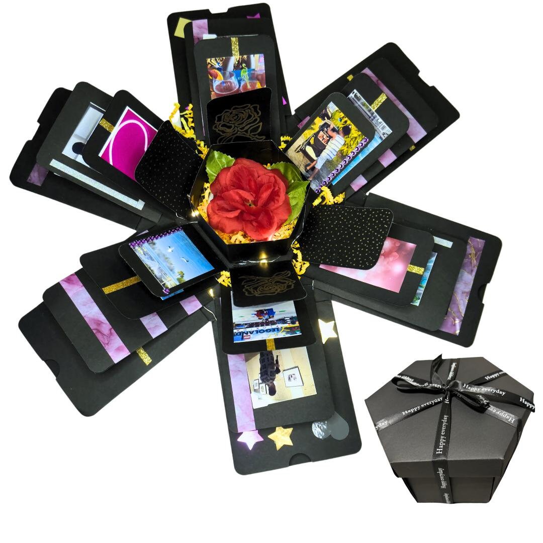 Surprise Explosion Photo Album Gift Box: Custom Memory Keepsake - Etsy