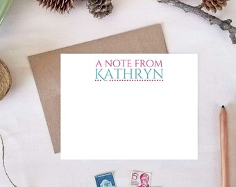 Personalized Deer Note Cards Buck Note Card Set Hunter - Etsy