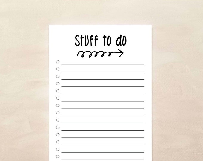 Bunny Rabbit Notepad for Kids Personalized Notepads Stationery Gifts ...