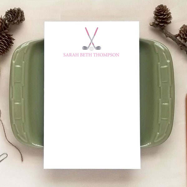 Golf Stationery - Etsy