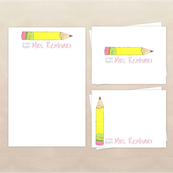 Teacher Stationery - Etsy