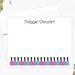 Personalized Gift for a Nail Tech or Beautician Nail Polish Note Card ...