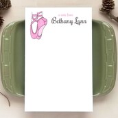 Ballet Notepad for Kids Personalized Notepads Gifts for - Etsy