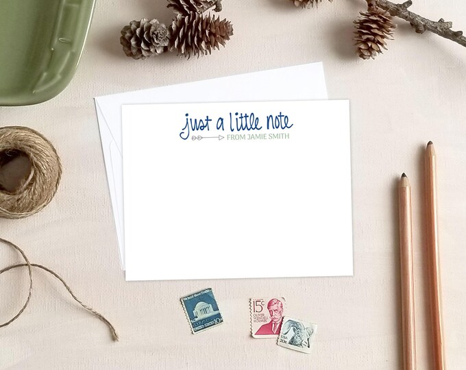 Personalized Sassy Note Card Set Cute Stationery for Teens - Etsy