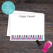Personalized Gift for a Nail Tech or Beautician Nail Polish Note Card ...