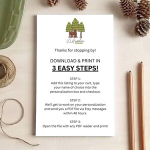 Printable Elephant Note Cards - Personalized Elephant Letter Writing ...