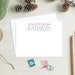 Personalized Note Card Set Custom Note Cards Stationery Gifts - Etsy
