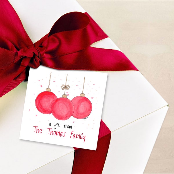 Mini Christmas Tags - Etsy
