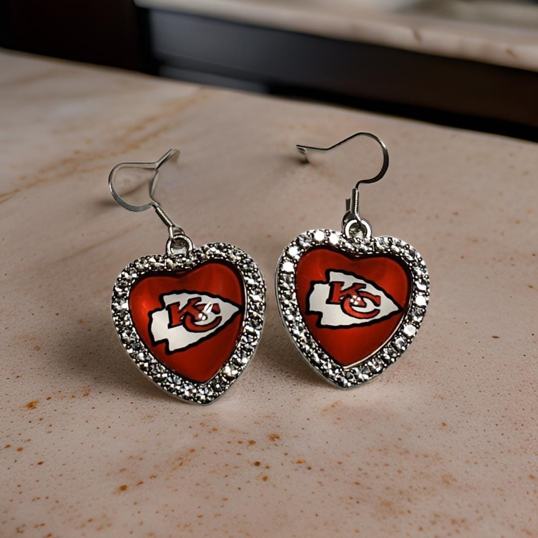 Kansas City Chiefs Earrings Pair - Etsy