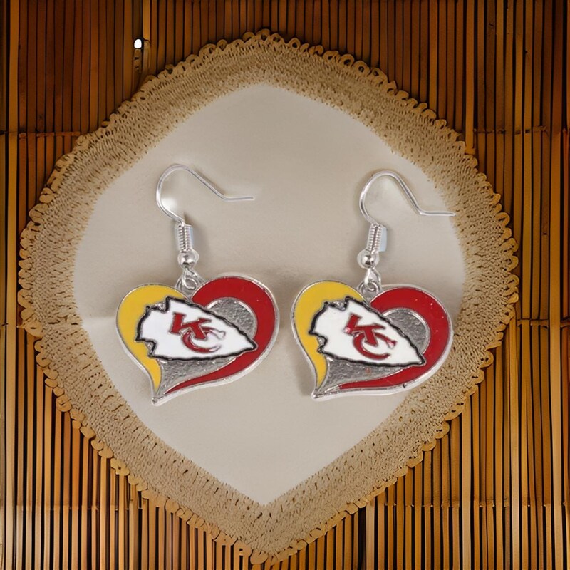 Chiefs Earrings - Etsy