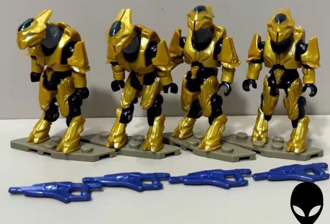Halo Mega Blocks Figures - Etsy