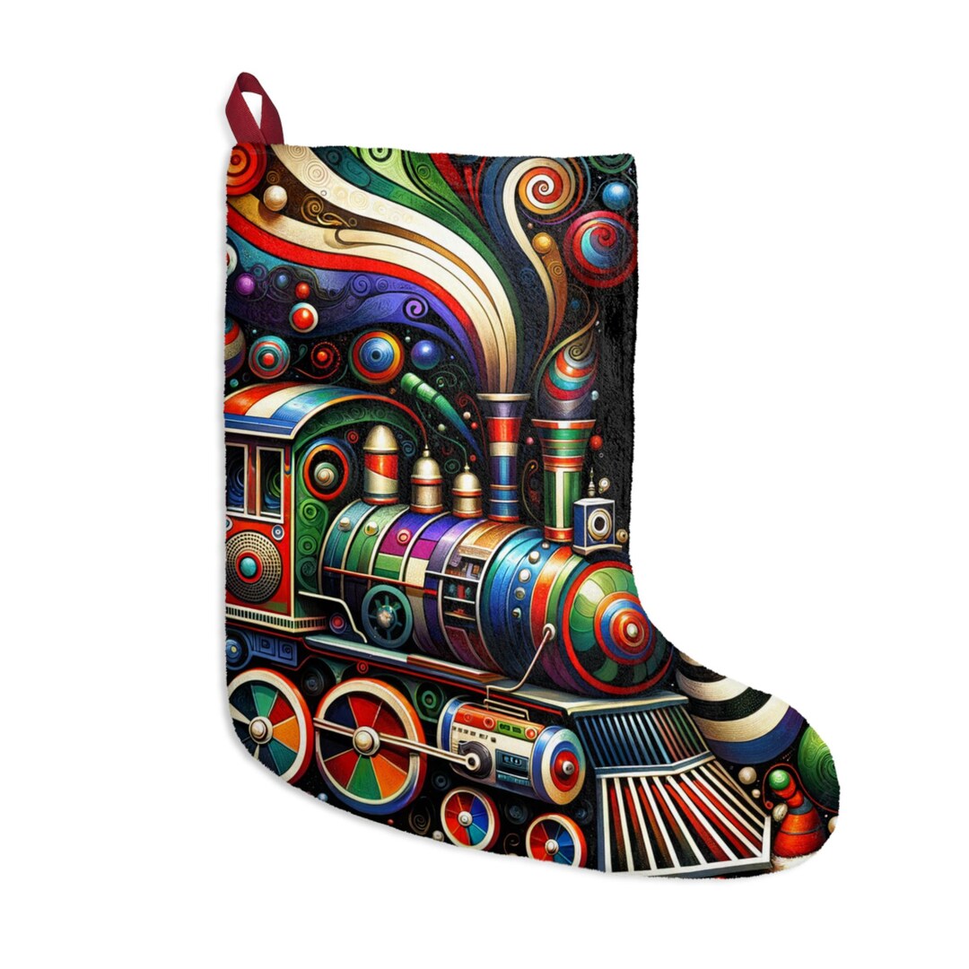 Model 11 Stockings, Christmas Decor, Gen X Train Themed Stockings ...