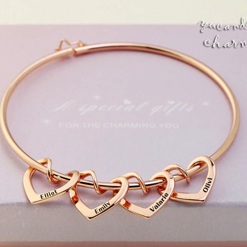Personalized Mother Jewelry Mother Bracelet Engraved Mom - Etsy