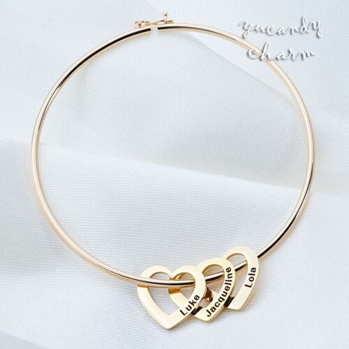 Personalized Mother Jewelry Mother Bracelet Engraved Mom - Etsy