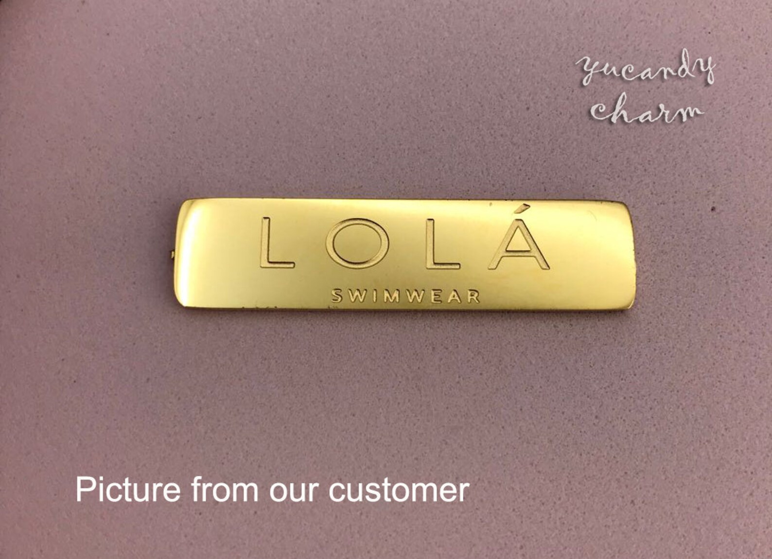 50pcs Custom Debossed 3D Logo Laser Etching Carving Engraving Mirror ...