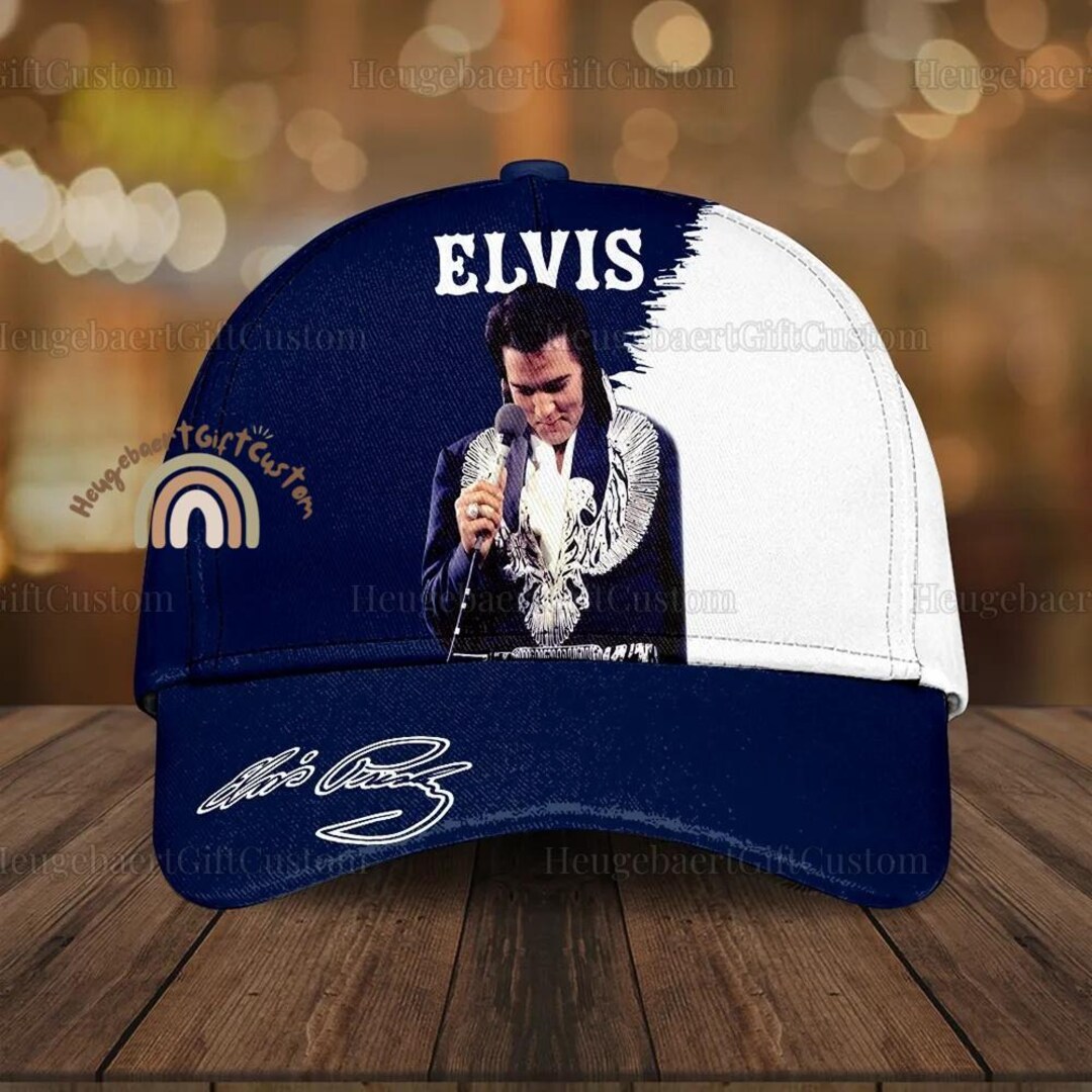 Elvis Presley Cap, Elvis Presley Classic Cap, King of Rock N Roll ...