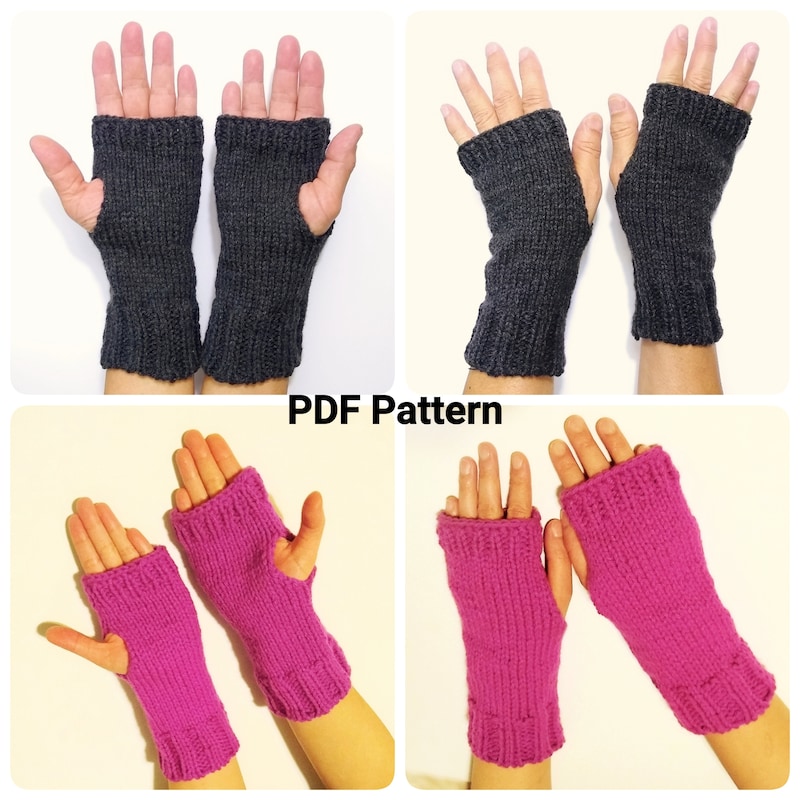 Thumbless Mittens - Etsy