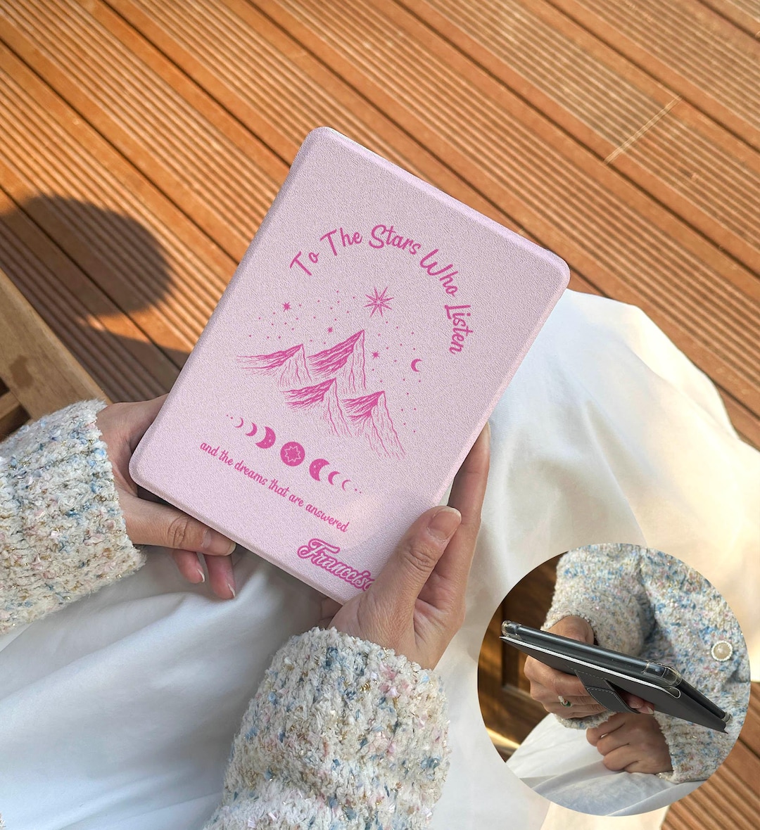 Clear Back Kindle Paperwhite Case – to the Stars Who Listen ACOTAR ...