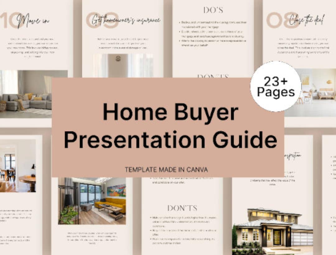 23+ Home Buyer Presentation Guide | Real Estate Handout | Real Estate ...