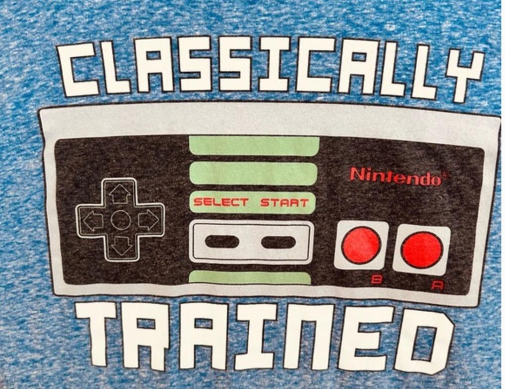 Classically Trained Nintendo Player - Ready to SHIP Today! - Etsy