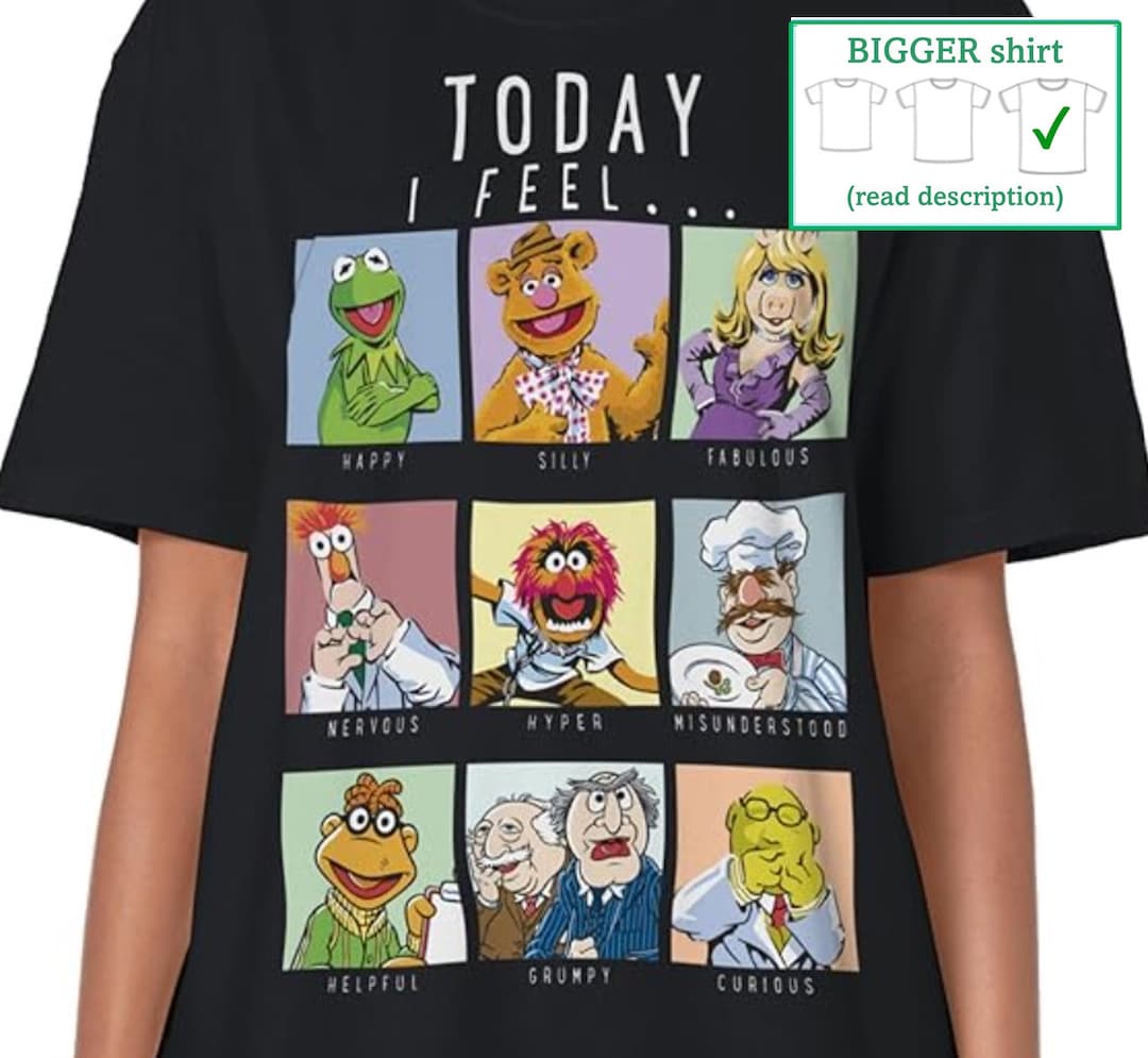 Muppet Mood Chart - Ready to Be Flagrantly Flannel-ed! - Etsy