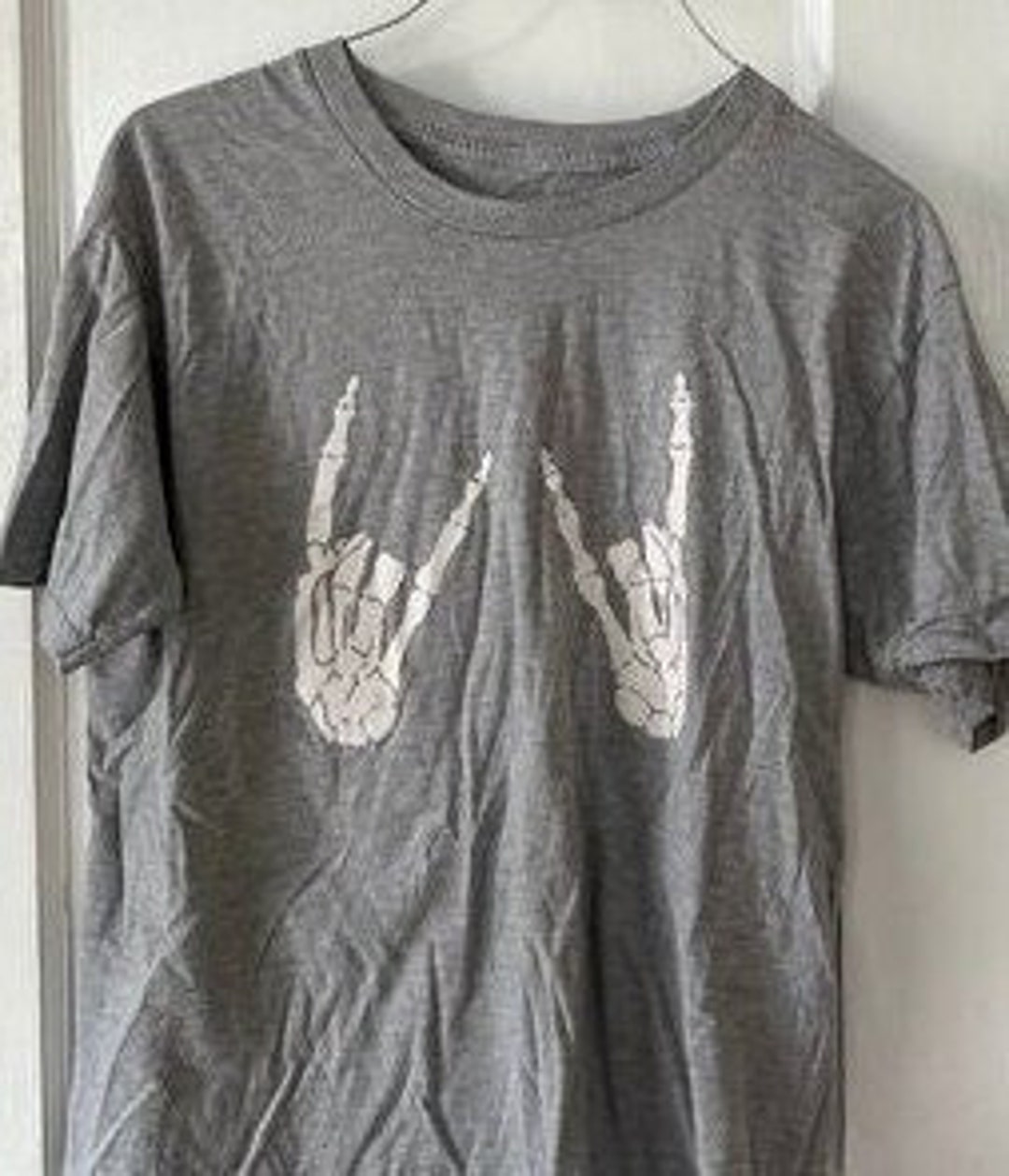 Hang Loose Skeleton Hands - Ready to Be Flagrantly Flannel-ed! - Etsy