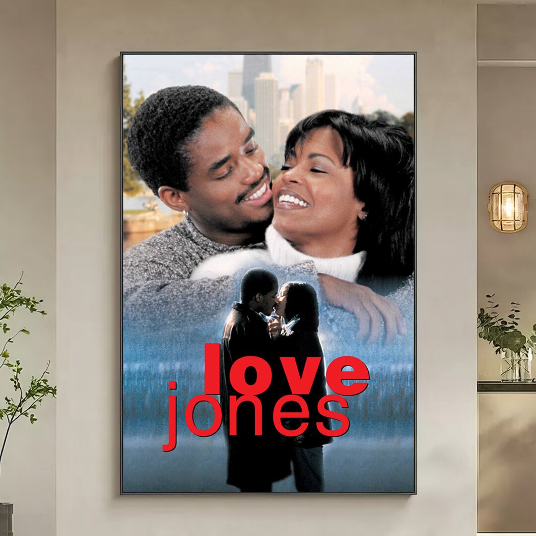 Love Jones Movie Postercanvas Poster Printsmovie Postervintage ...