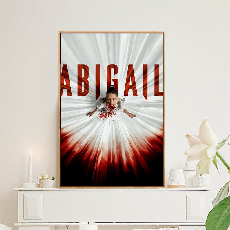 Abigail Horror Movie Postercanvas Poster Printsmovie Postervintage ...