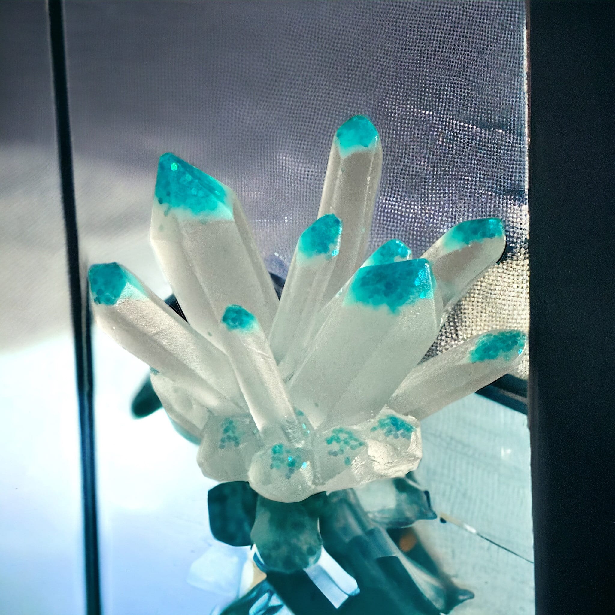 Glow in the Dark Resin Crystal Clear / Blue - Etsy