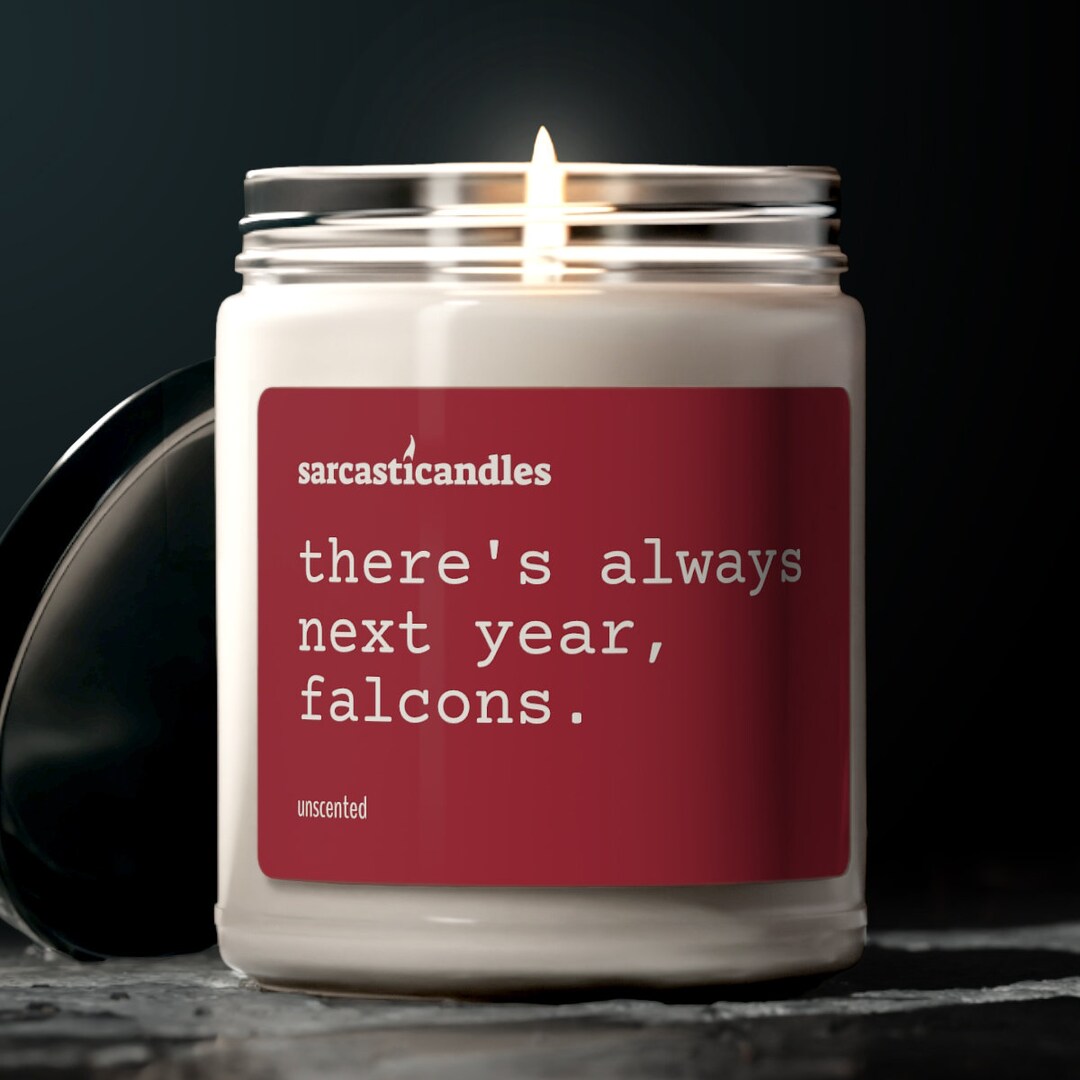 Next Year Falcons Candle / Atlanta Falcons Candle / Football Gift ...