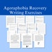 Agoraphobia Worksheet Packet, Writing Exercises, Anxiety Worksheet ...