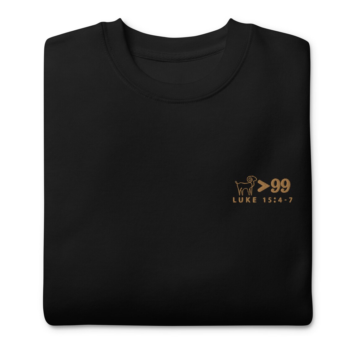 The Lost Sheep Embroidered Sweatshirt | Luke 15 - Etsy