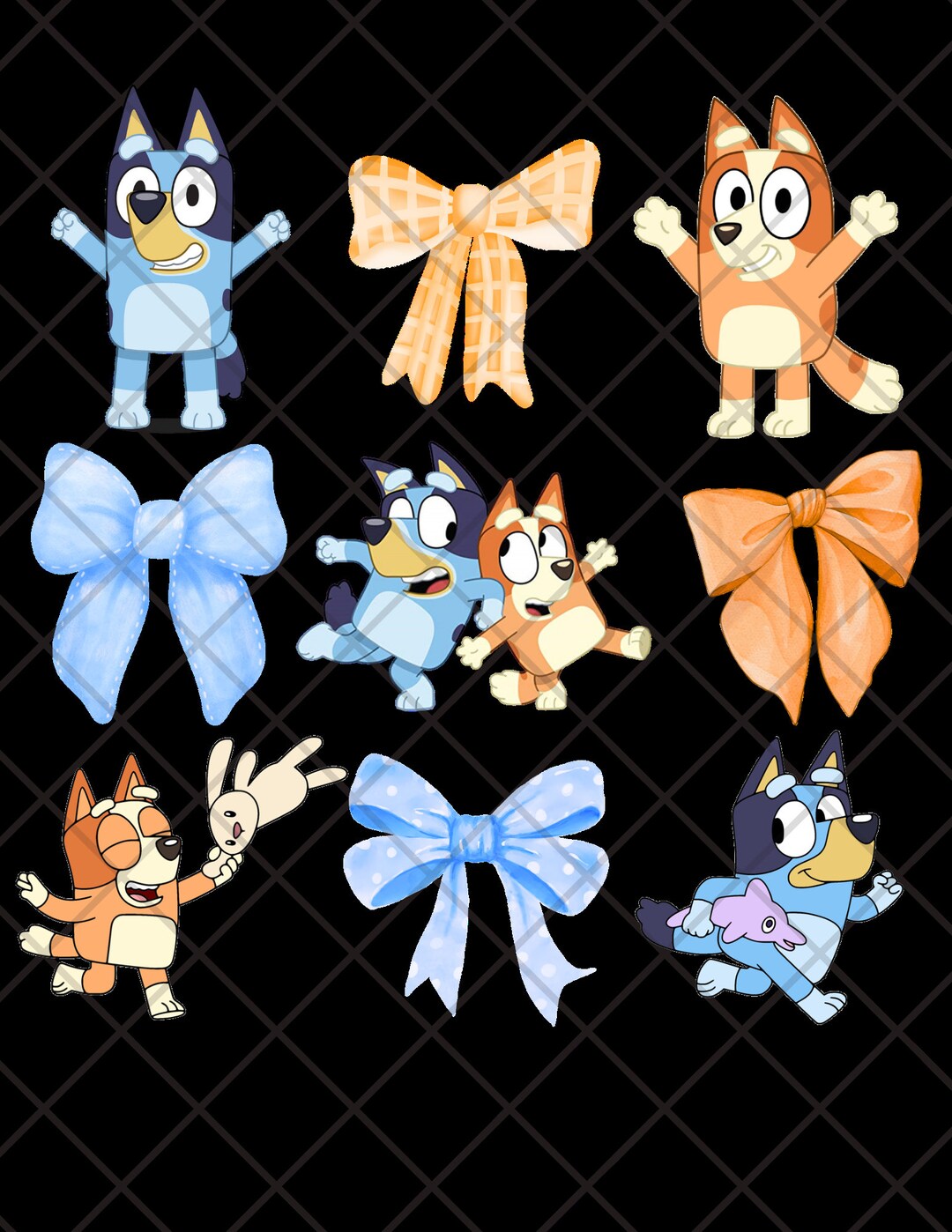 Bluey Coquette Mama and Mini - Etsy Australia